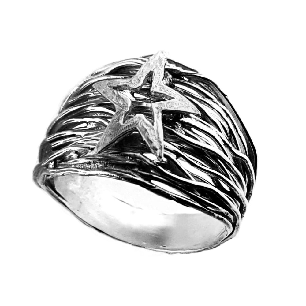 Wire-Wrapped Star Band Ring – dannynewfeldjewelry
