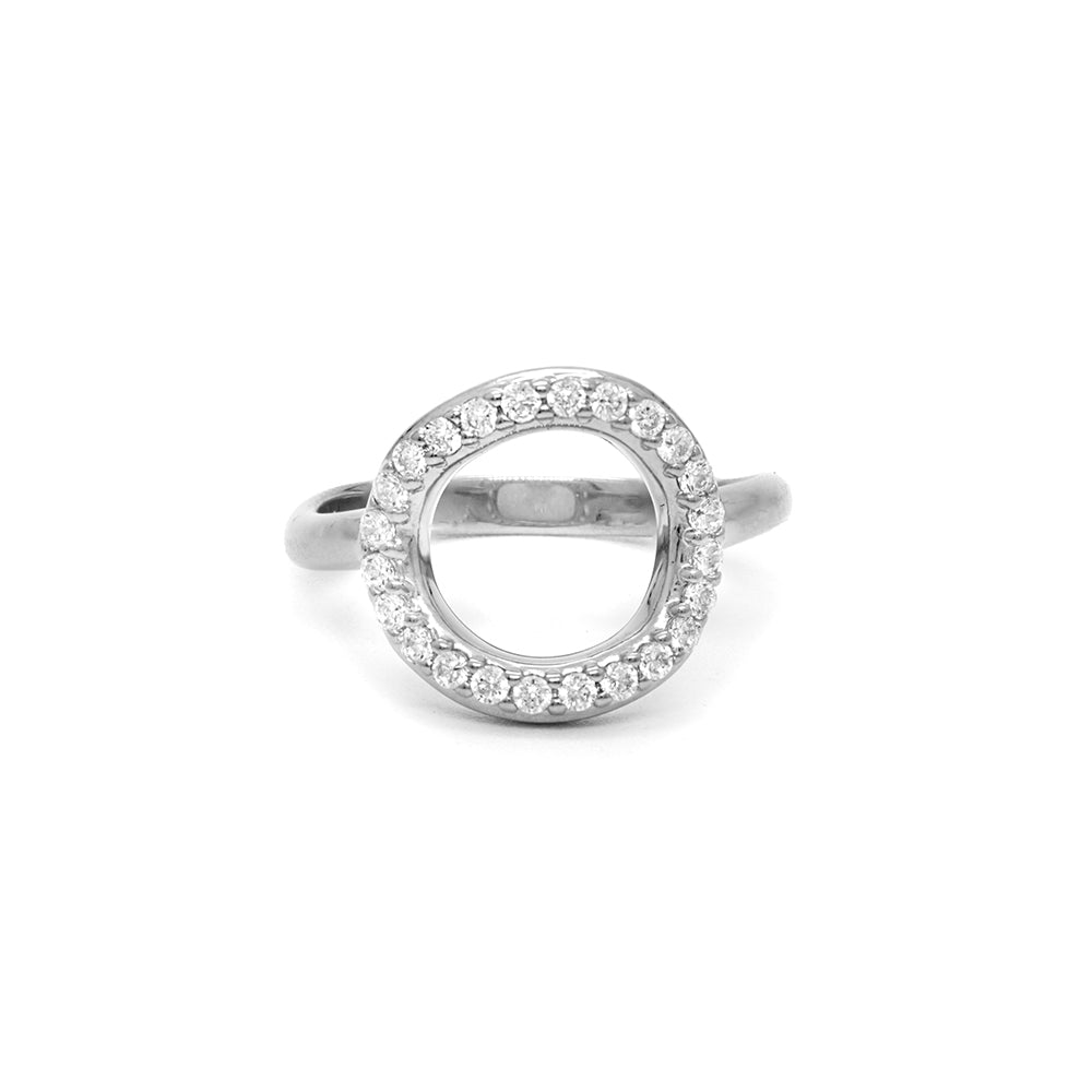 Gemstones Karma Open Circle Ring – dannynewfeldjewelry