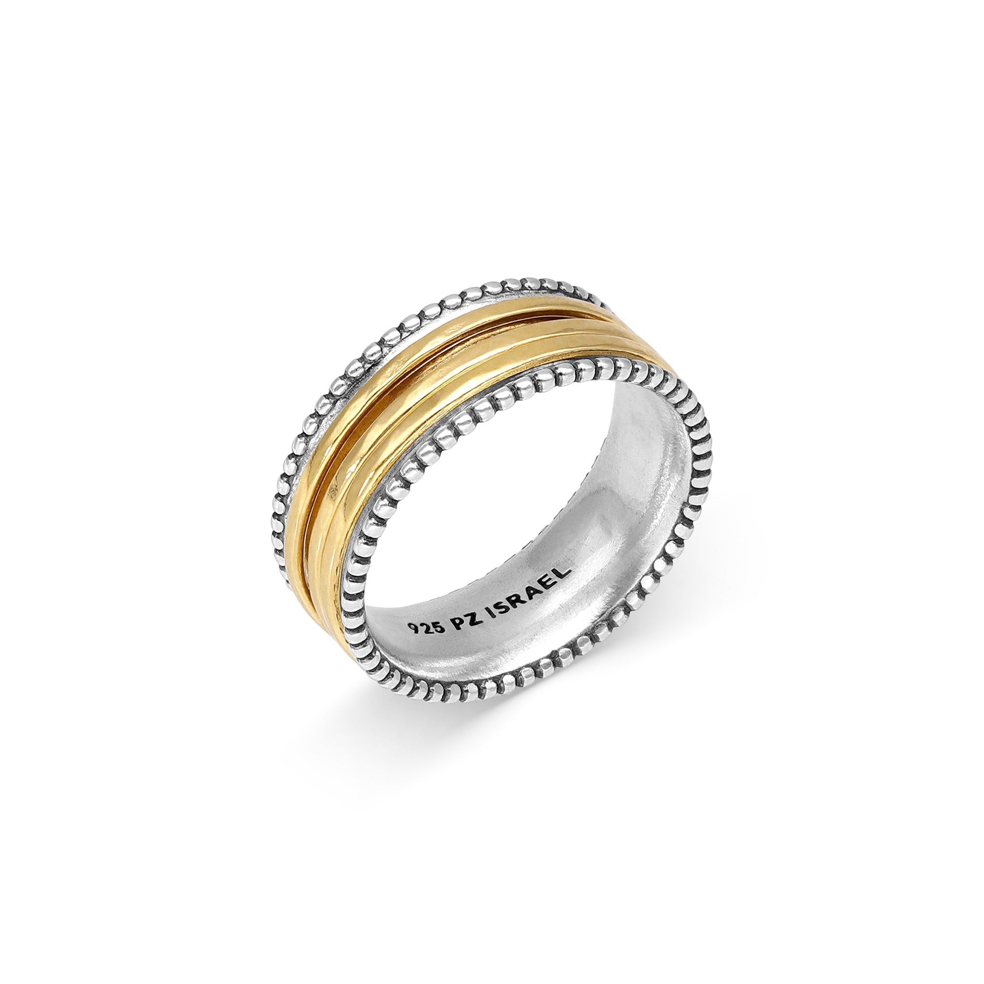 Spinner Ring with 3 Spinners – dannynewfeldjewelry
